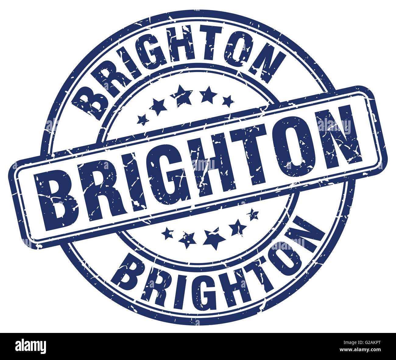 Brighton sign blue Stock Vector Images - Alamy