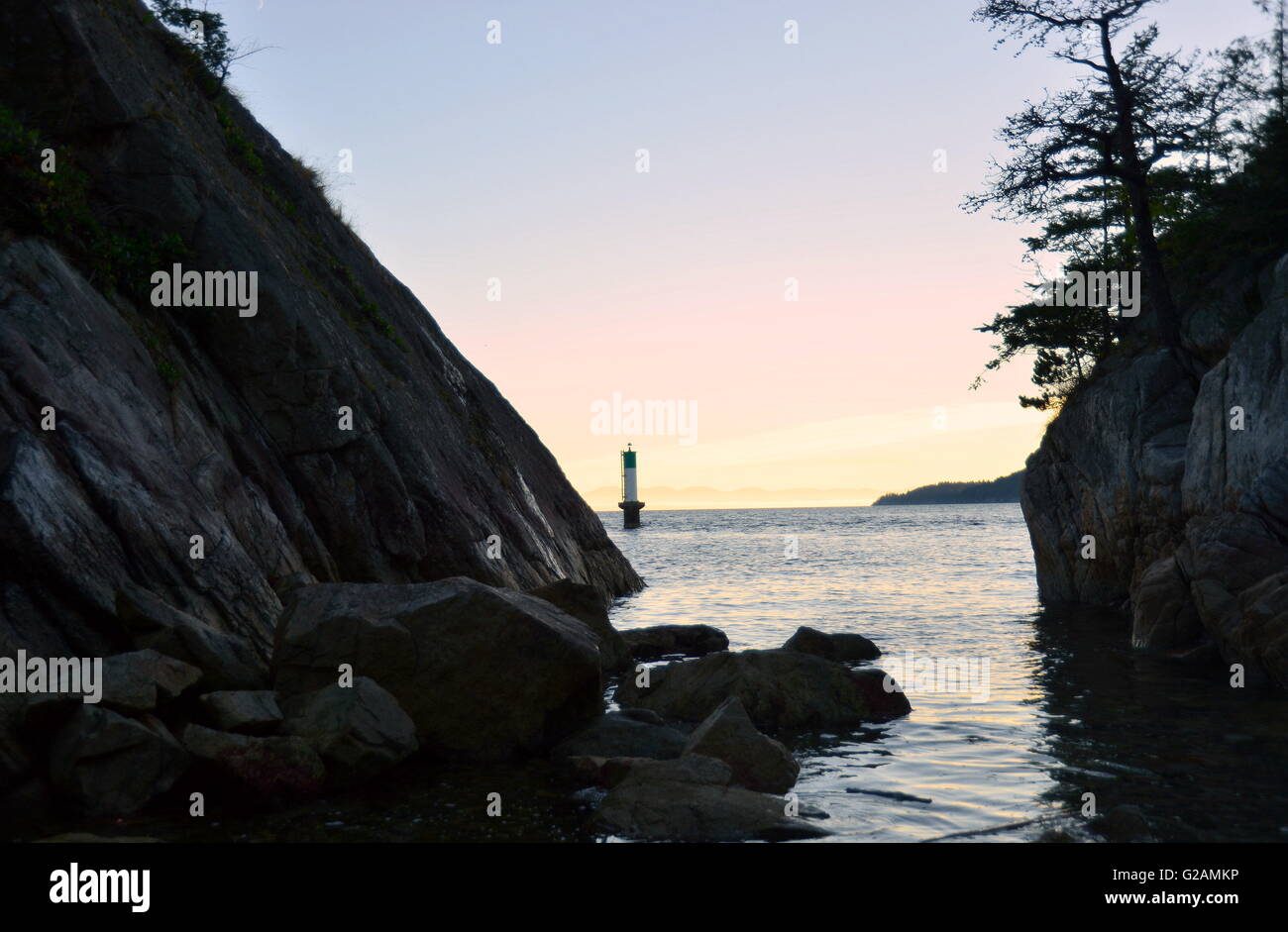 Whytecliff Park before sunset, West Vancouver Stock Photo - Alamy