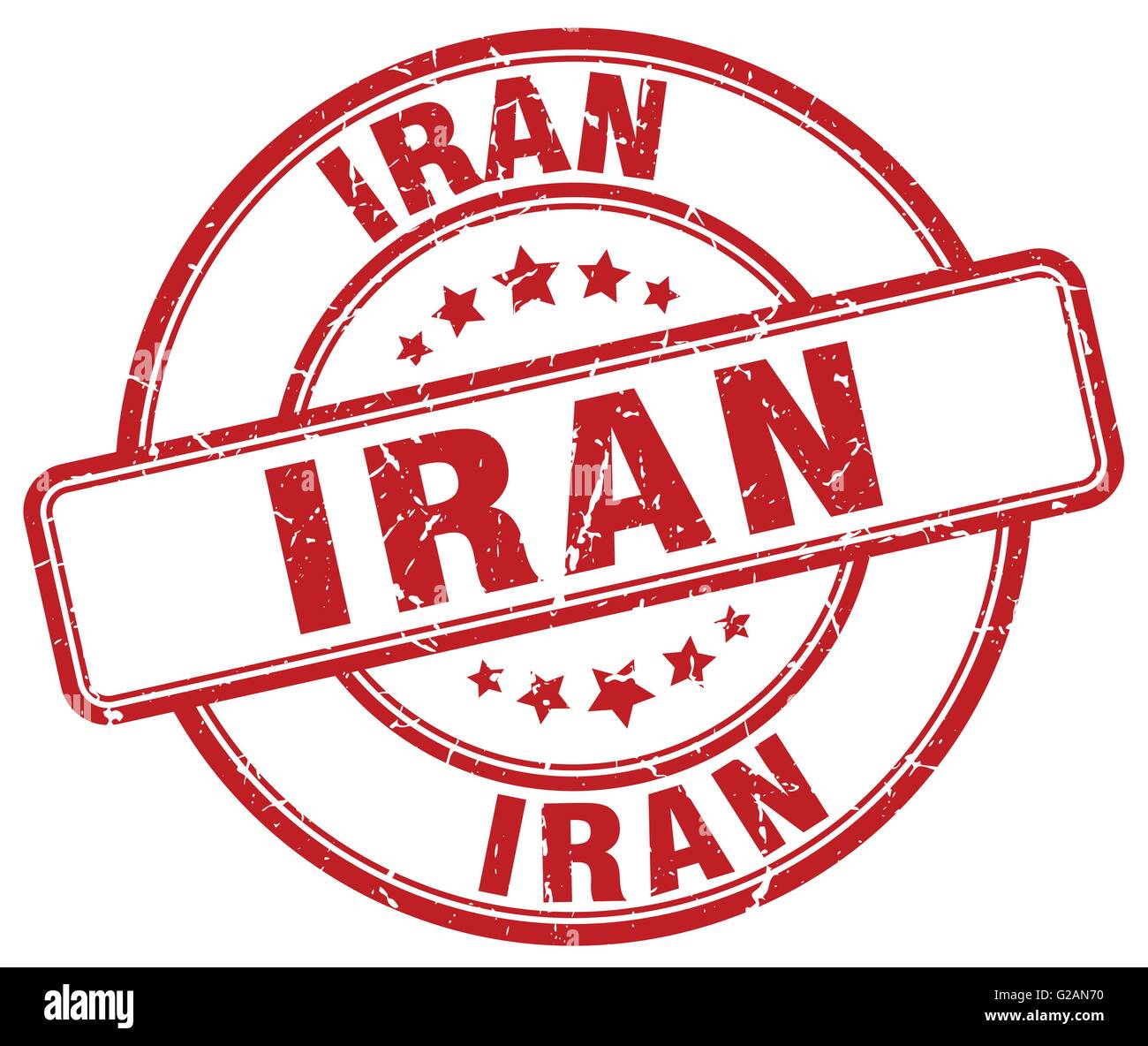 Iran red grunge round vintage rubber stamp Stock Vector Image & Art - Alamy