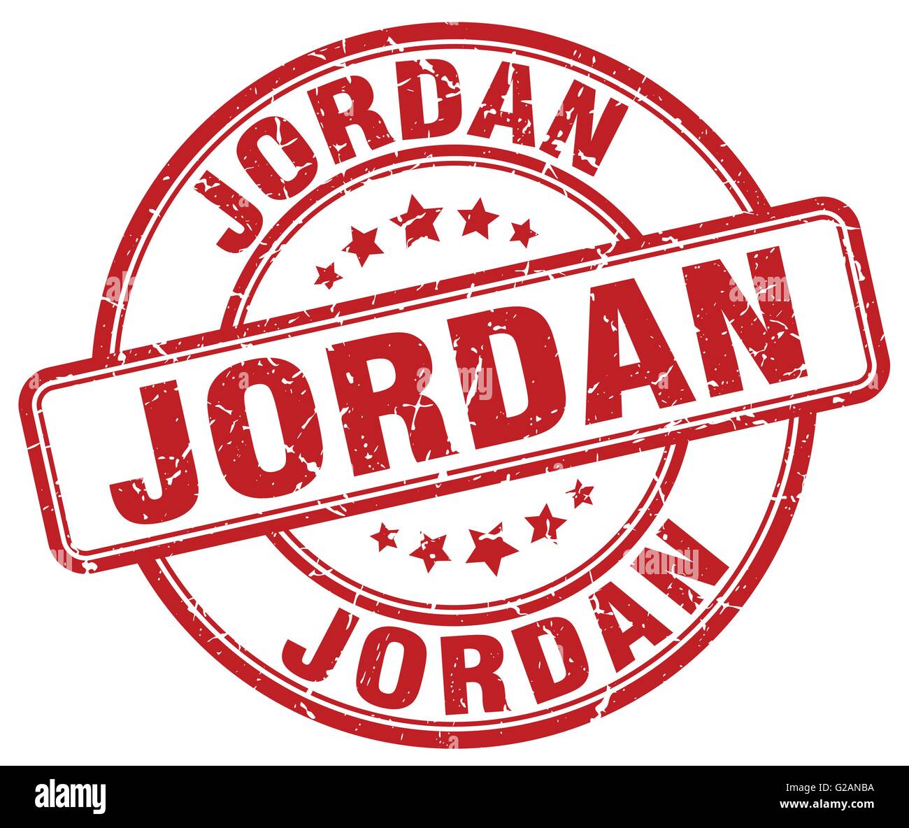 Jordan stamp Stock Vector Images - Alamy