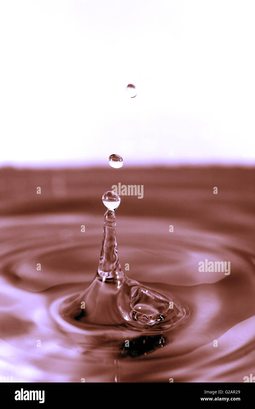 Nice abstract color water splash with free space Stock Photo - Alamy