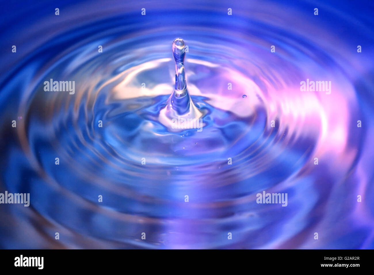 Nice abstract color water splash as background Stock Photo - Alamy