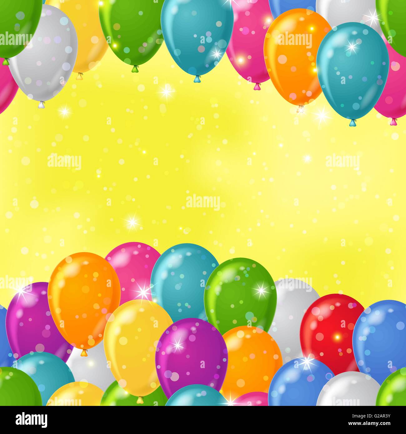 Balloon background seamless Stock Vector Image & Art - Alamy