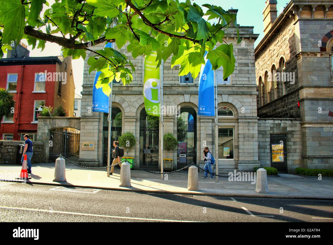 A stone building on main street Stock Photo - Alamy
