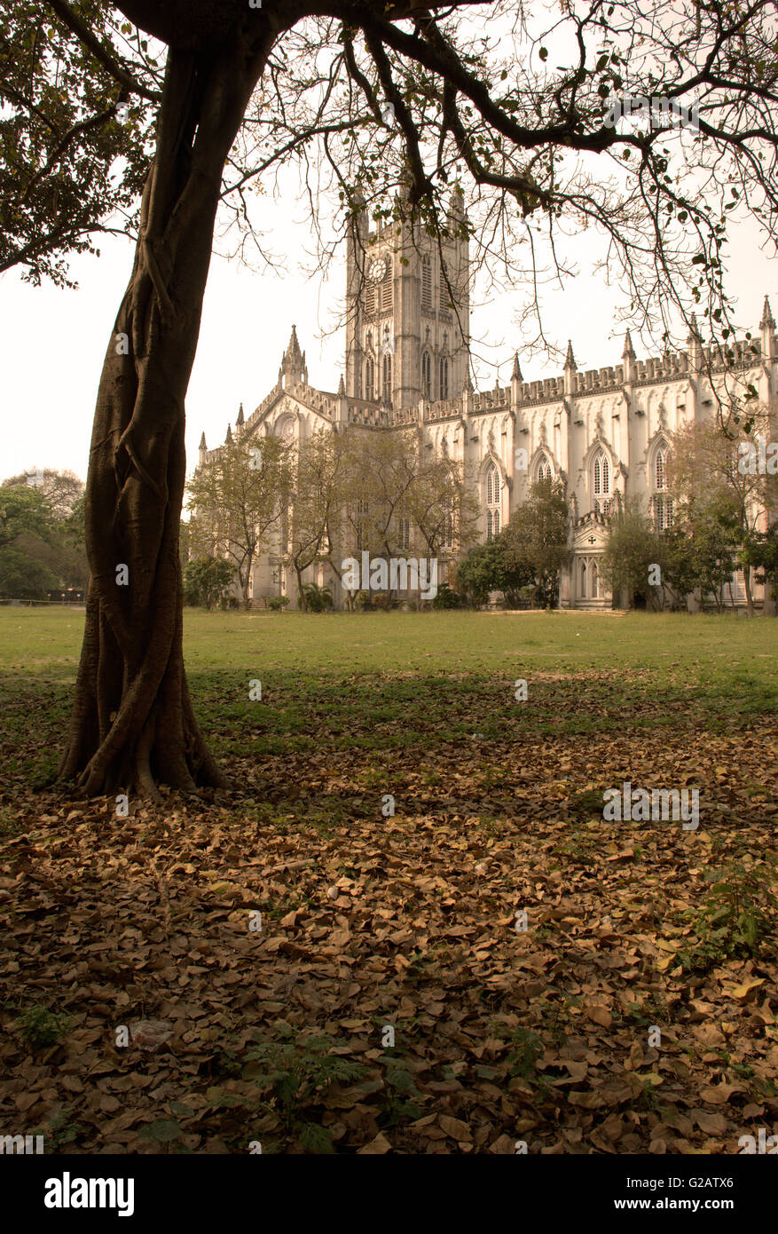 Indian cathedral calcutta india hi-res stock photography and images - Alamy