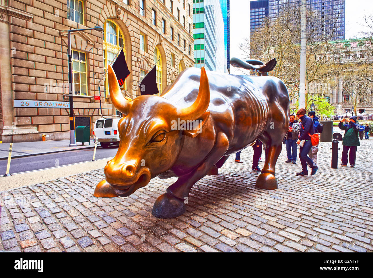 Bull street wall hi-res stock photography and images - Alamy