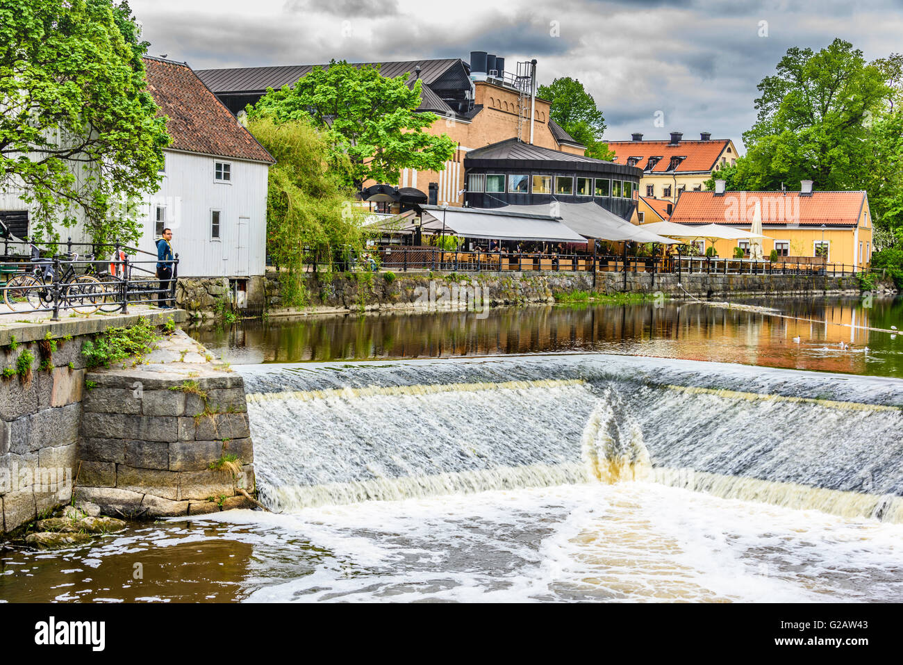 Views around Uppsala, Sweden's premier and oldest university city Stock ...
