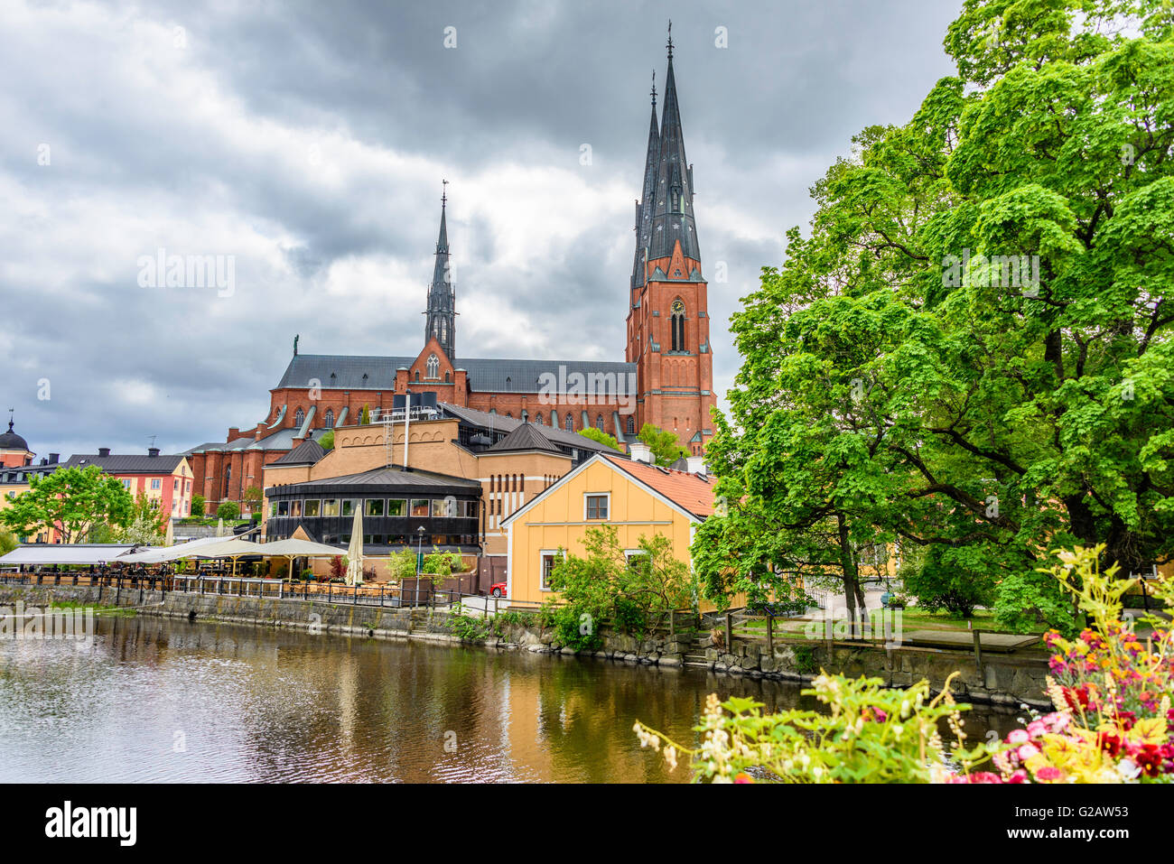 Views around Uppsala, Sweden's premier and oldest university city Stock ...