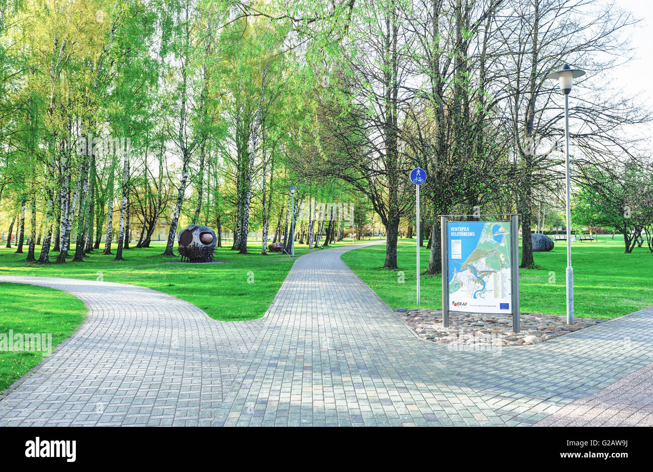 Courland region map hi-res stock photography and images - Alamy