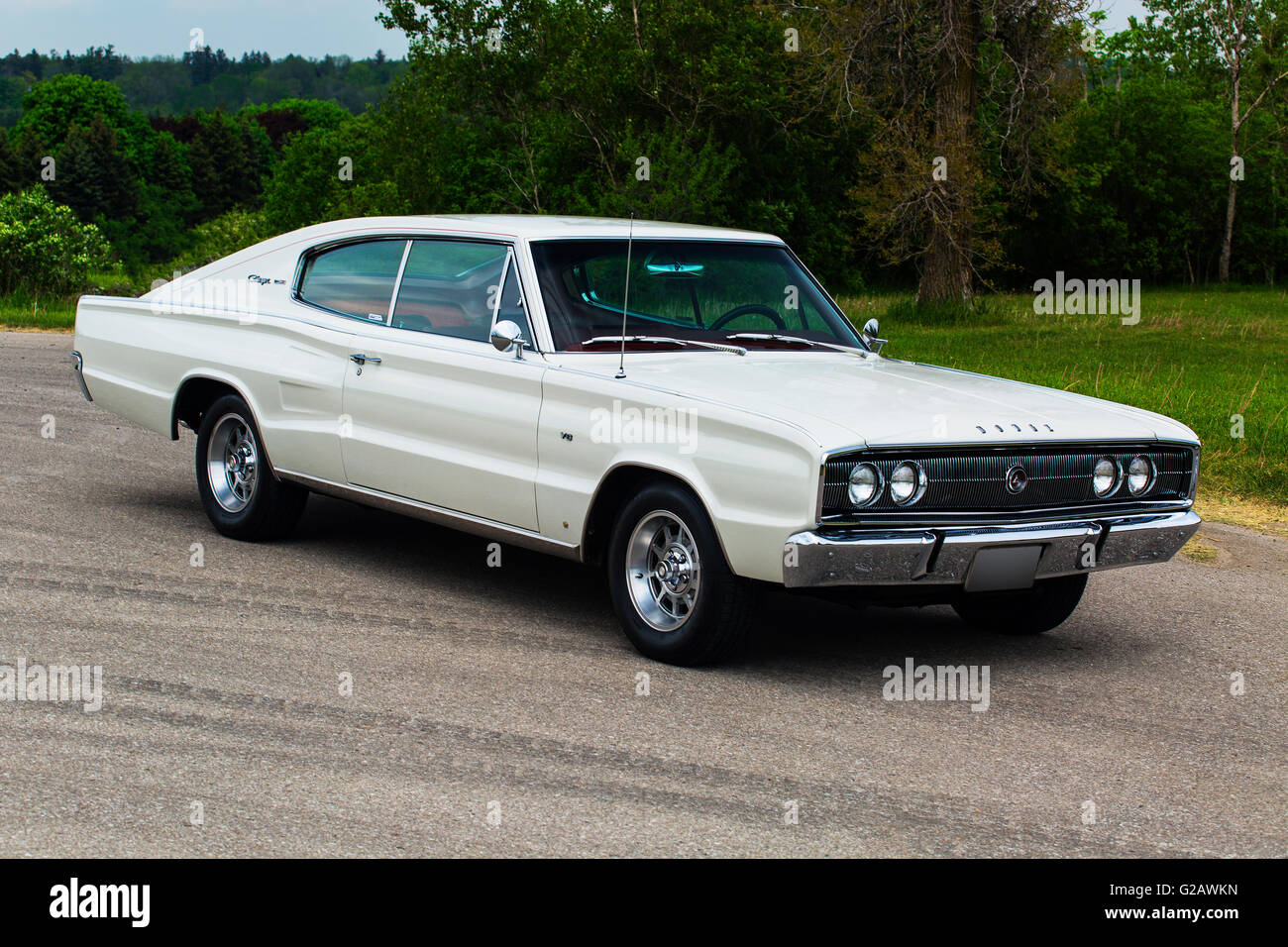 1966 Dodge Charger Stock Photo - Alamy