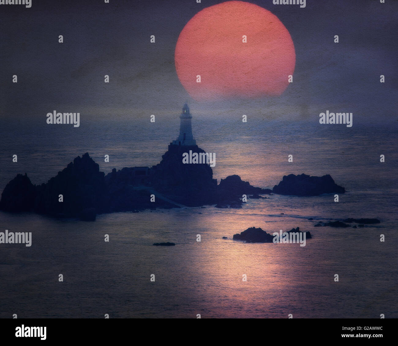 Lighthouse setting hi-res stock photography and images - Alamy