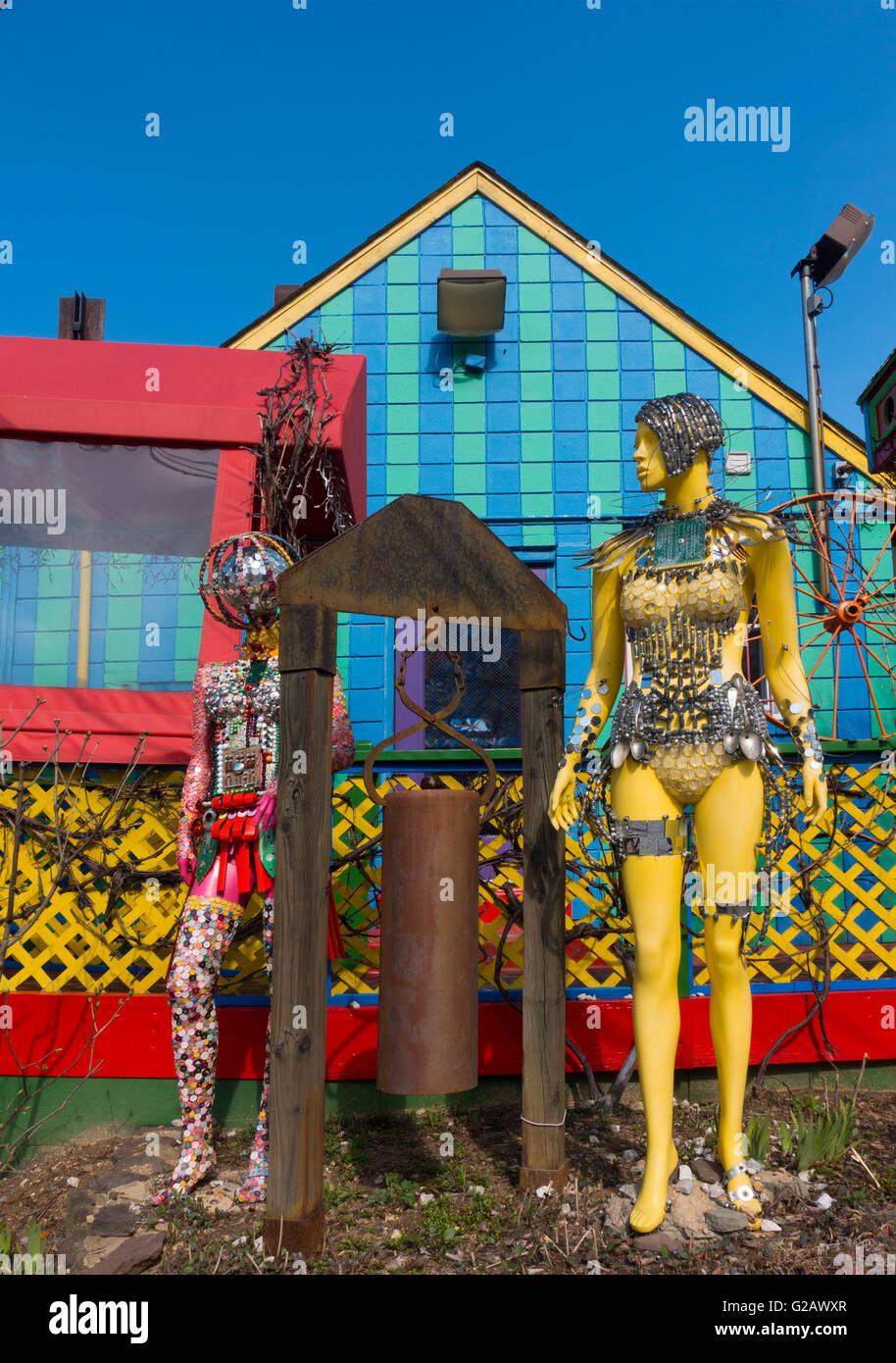 papermoon diner in Baltimore Maryland Stock Photo - Alamy