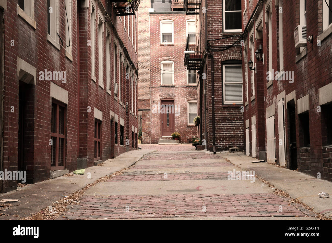 Streets of Boston Stock Photo - Alamy