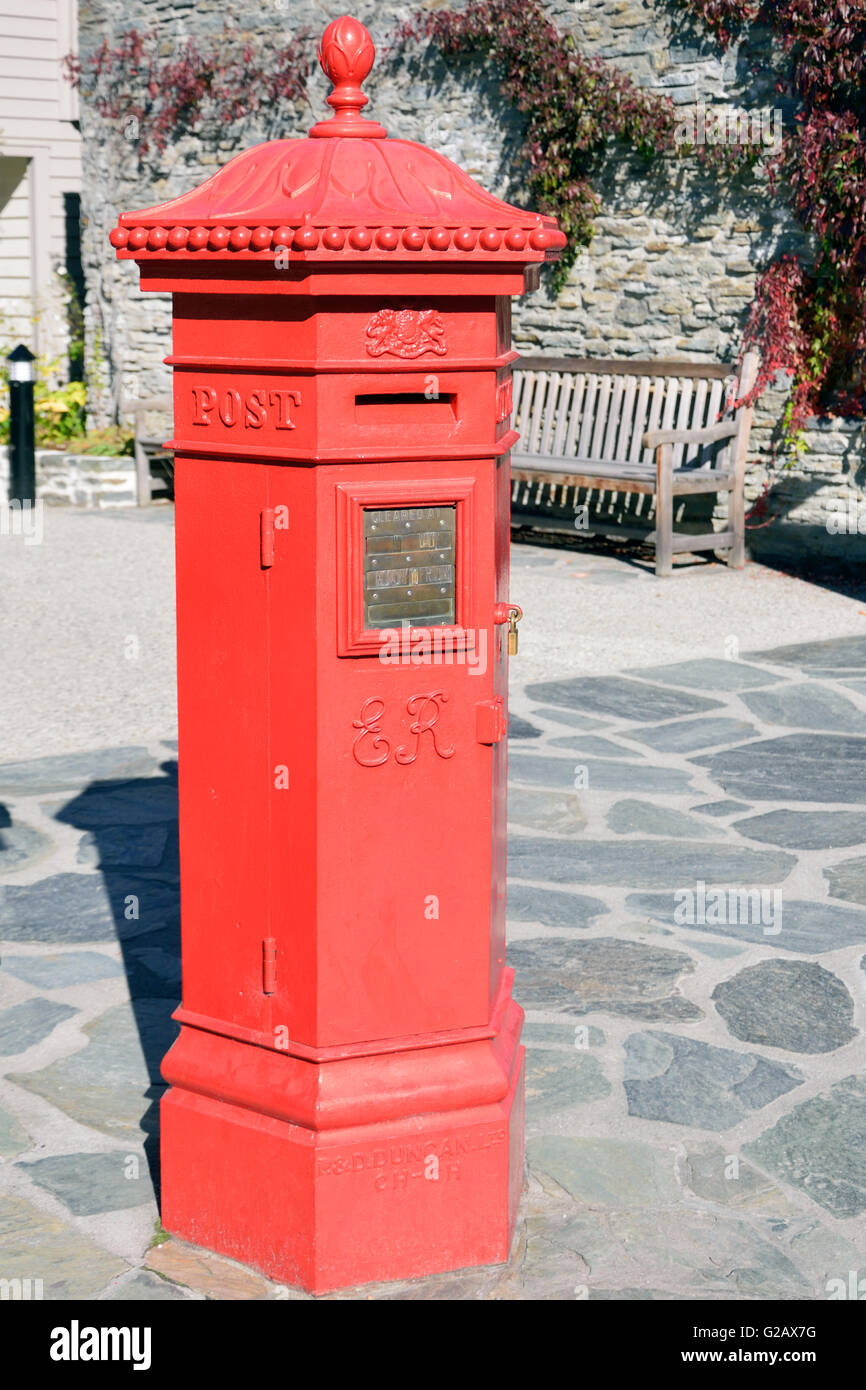 Post Box, Arrowtown Stock Photo - Alamy