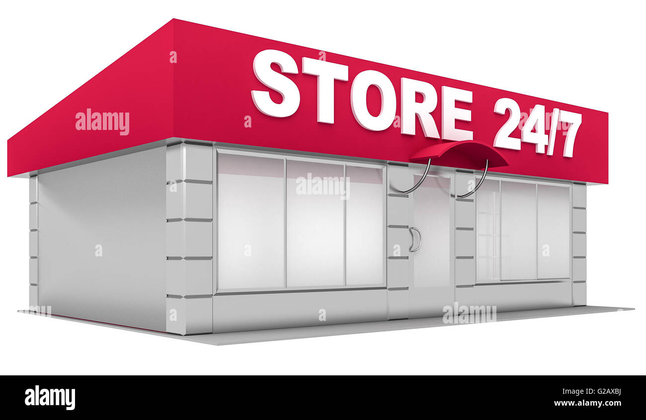 Shopfront store storefront Cut Out Stock Images & Pictures - Alamy