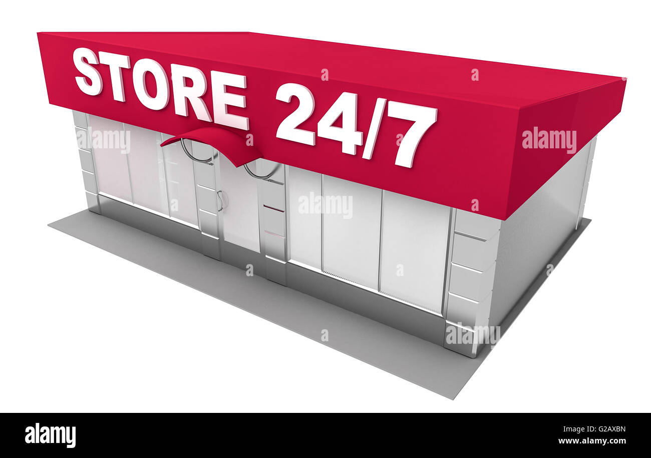 Shopfront store storefront Cut Out Stock Images & Pictures - Alamy