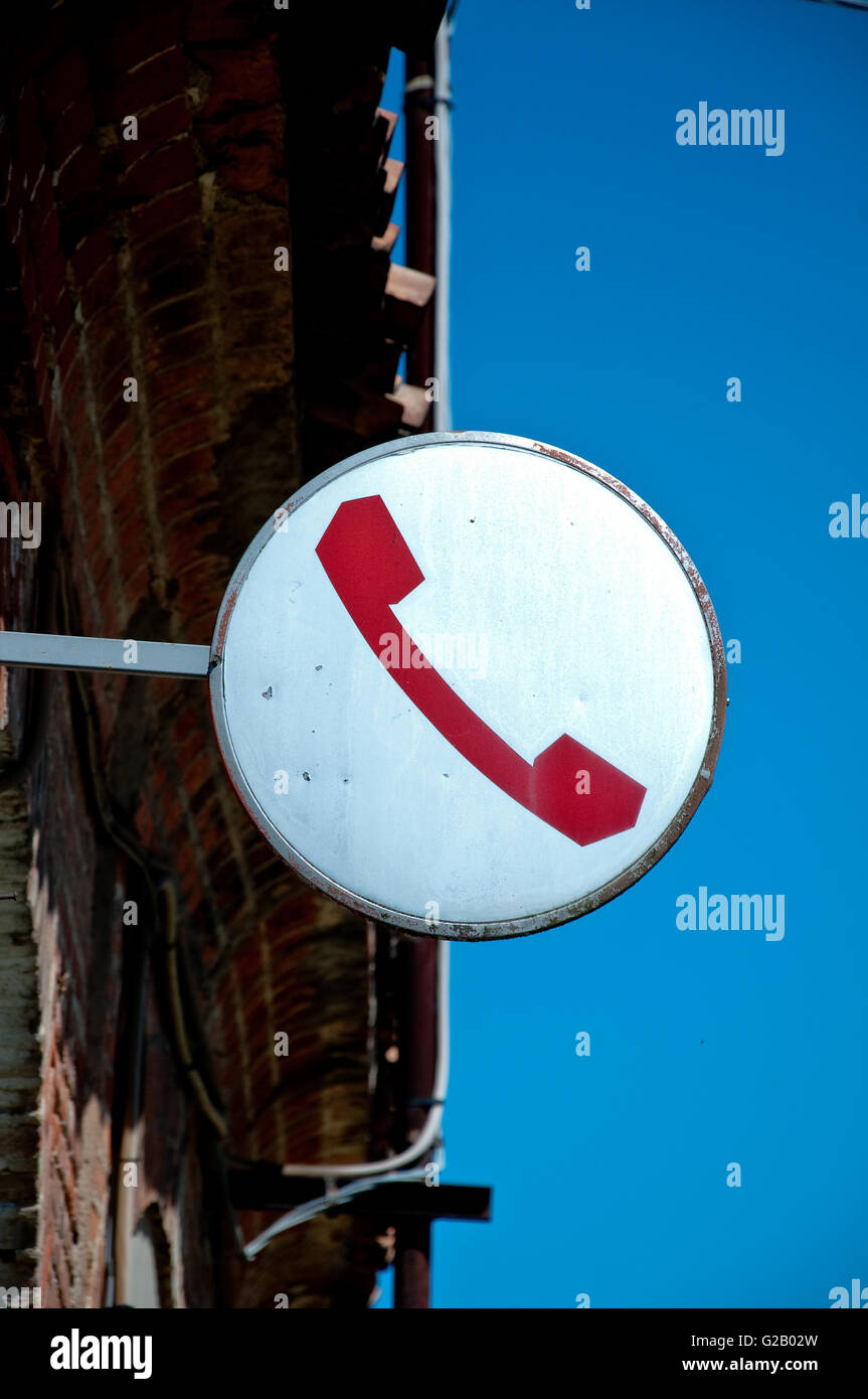 Signal post telephone hi-res stock photography and images - Alamy