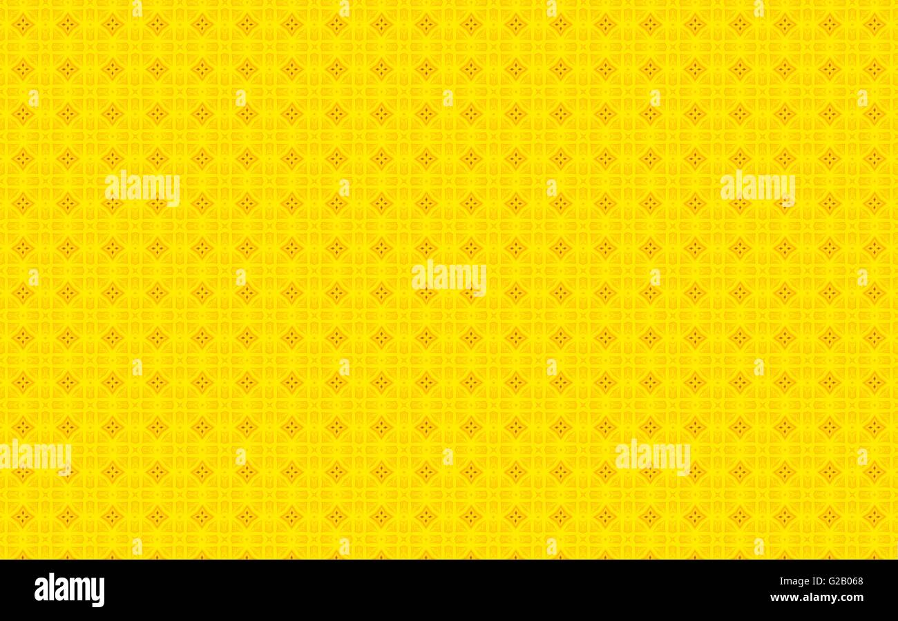 Yellow vintage Thai traditional pattern background Stock Photo - Alamy