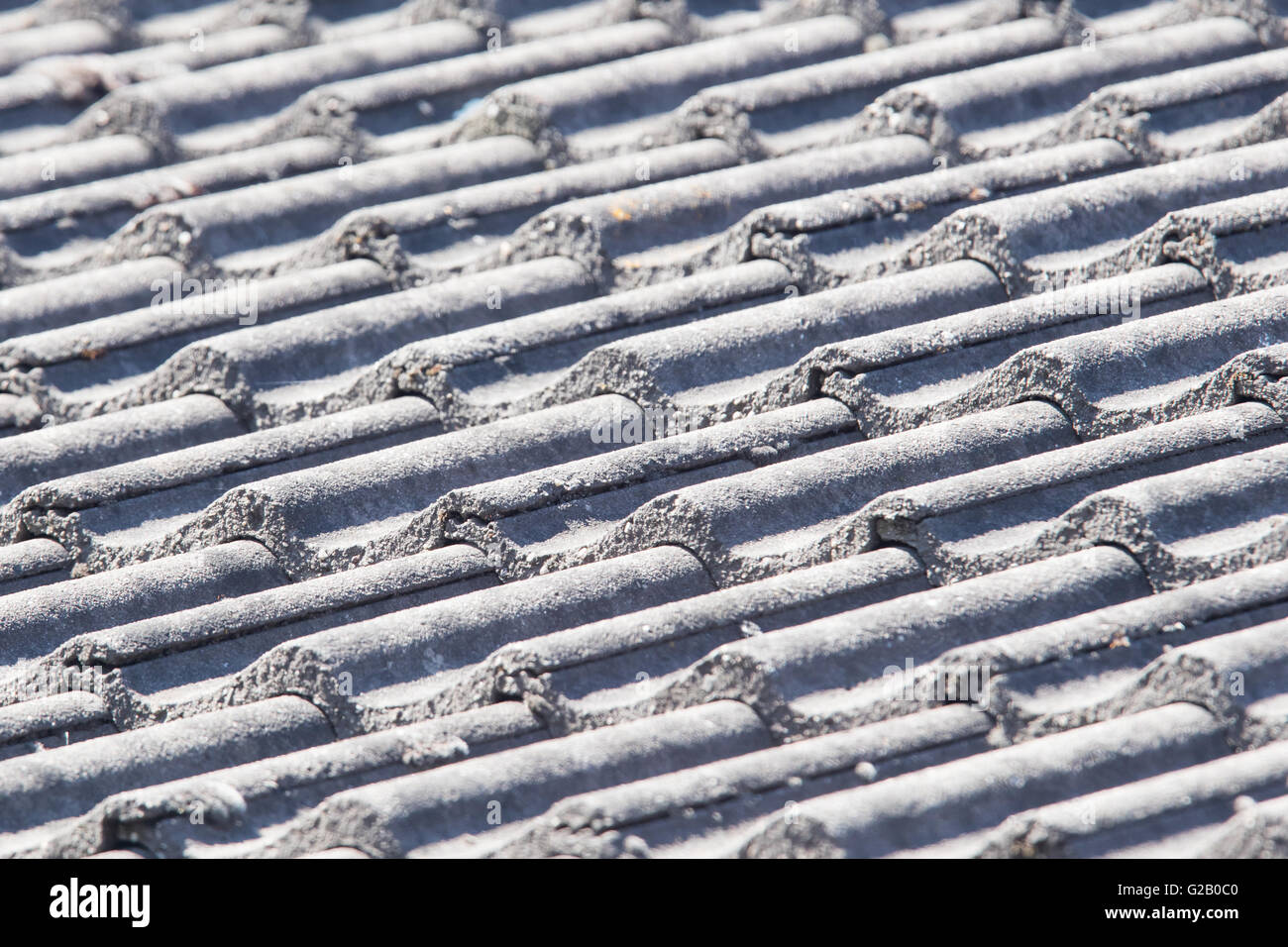 Clay roof tiles texture hi-res stock photography and images - Alamy