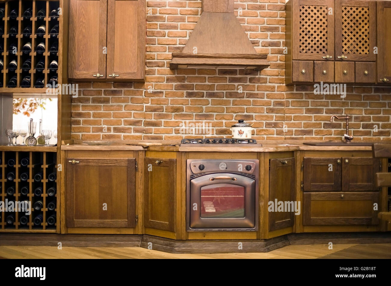 old style kitchen Stock Photo - Alamy