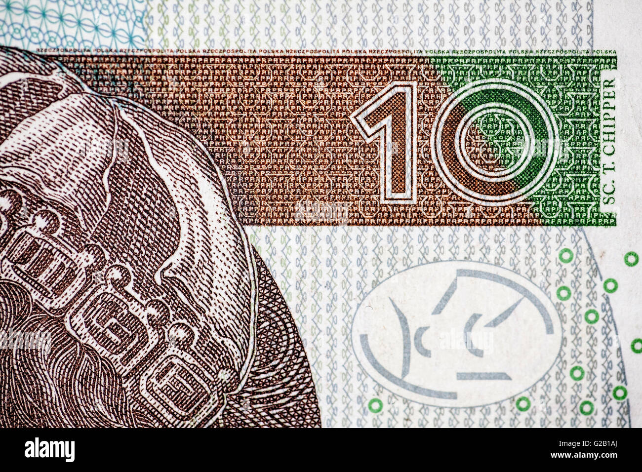 ten polish zloty Stock Photo - Alamy