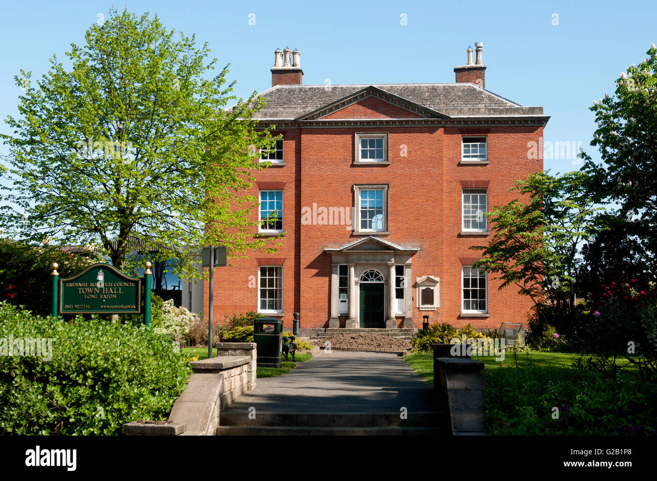 Long eaton hall hi-res stock photography and images - Alamy