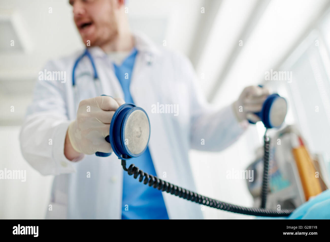 Saving the patient Stock Photo - Alamy