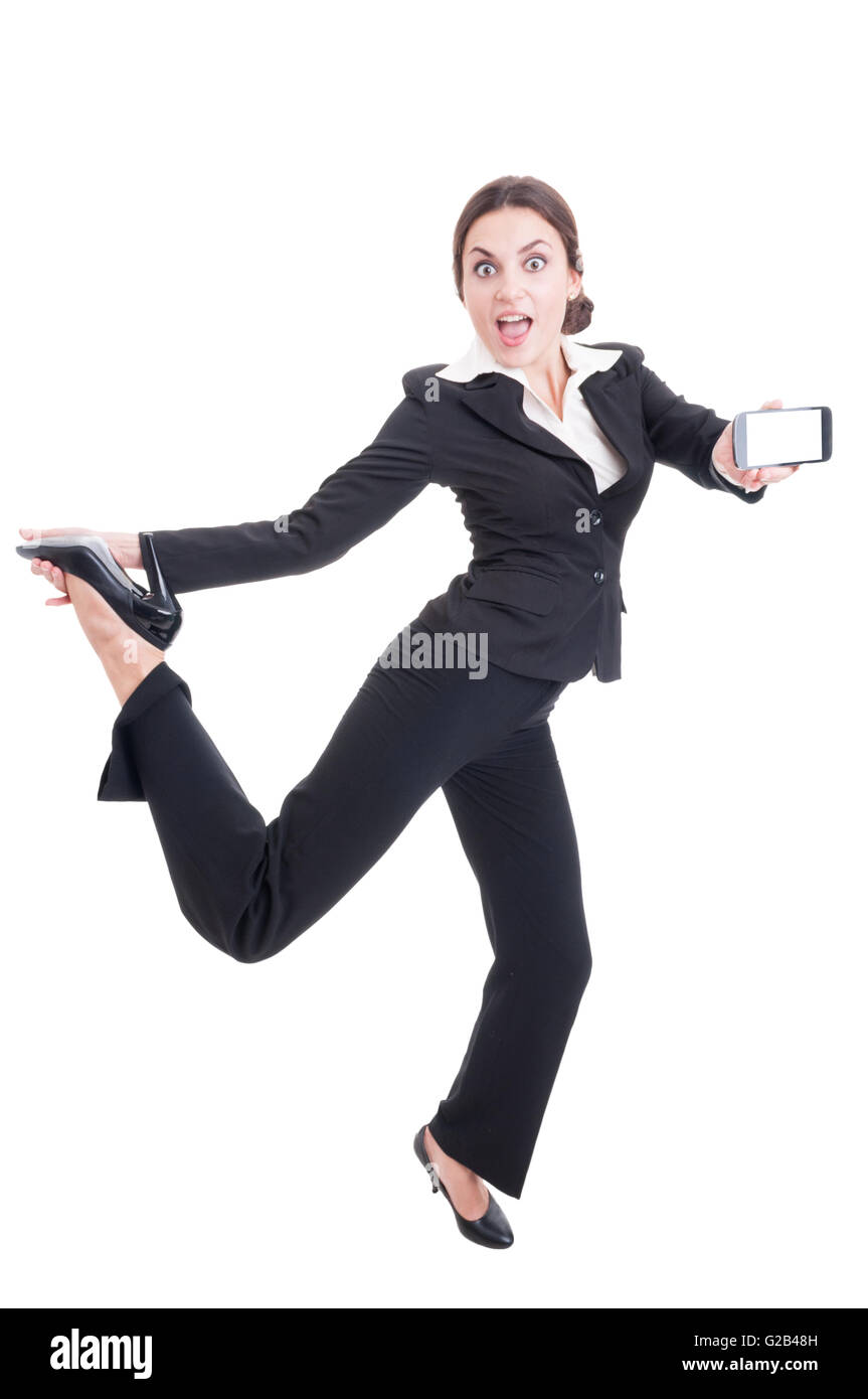 Modern technology in business Cut Out Stock Images & Pictures - Alamy