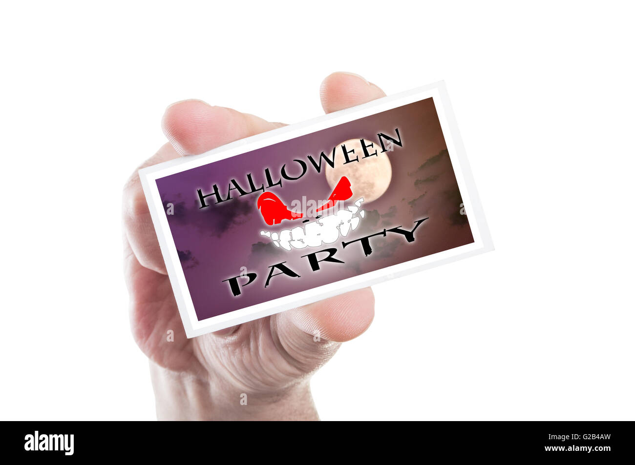 Hand holding card drawing hi-res stock photography and images - Alamy