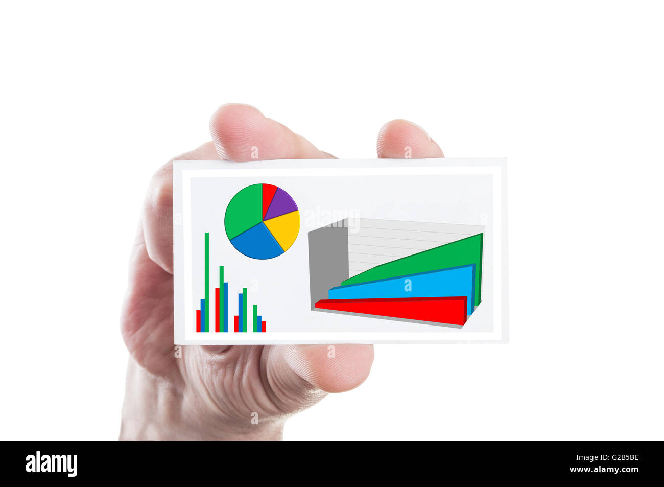 Marketing chart graphs Cut Out Stock Images & Pictures - Alamy