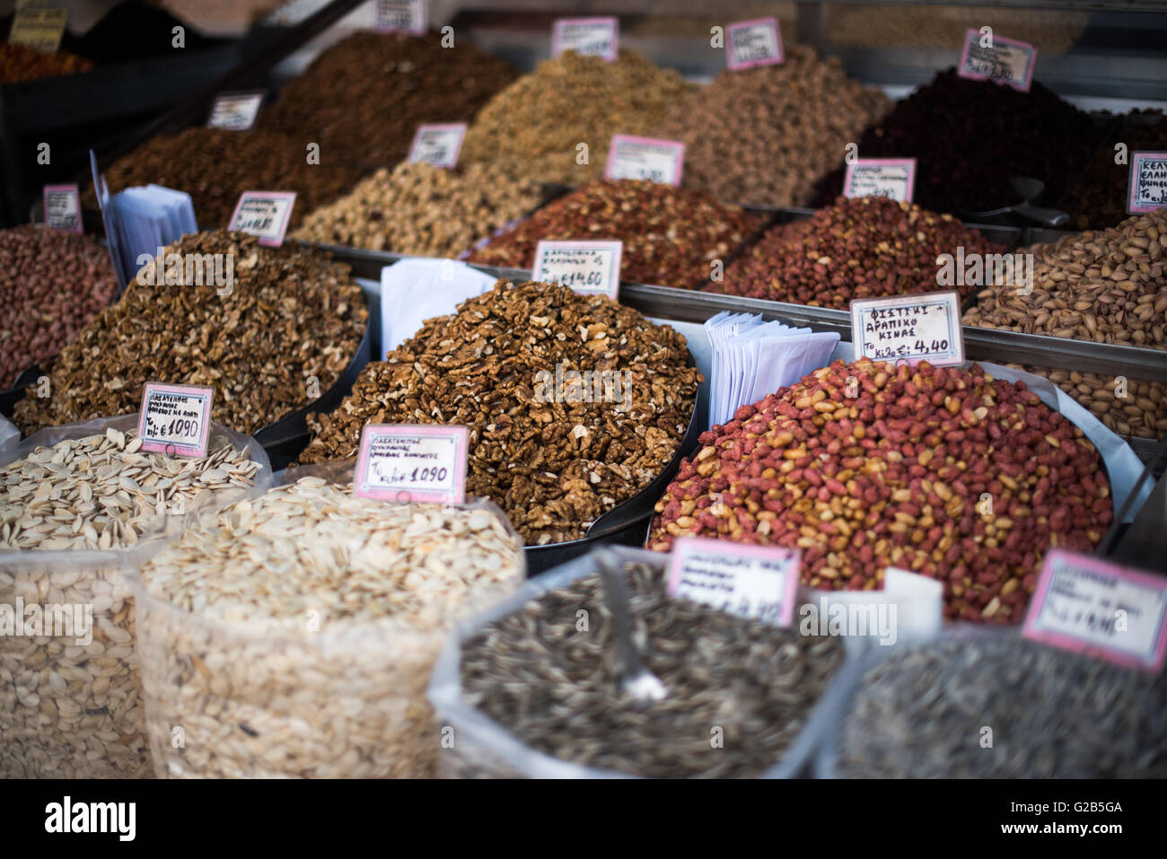 Greek nut varieties hi-res stock photography and images - Alamy