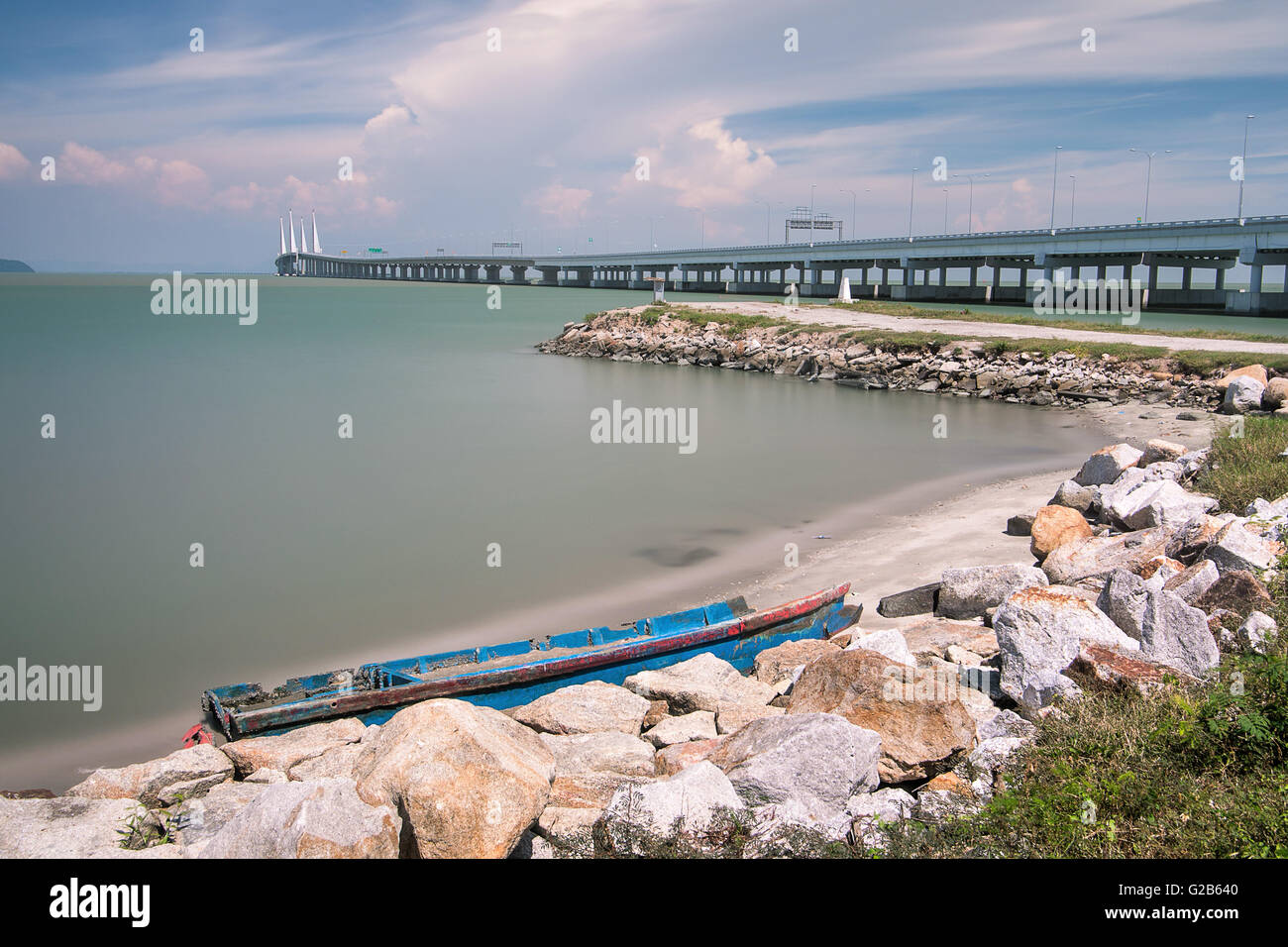 Penang 2nd bridge hi-res stock photography and images - Alamy