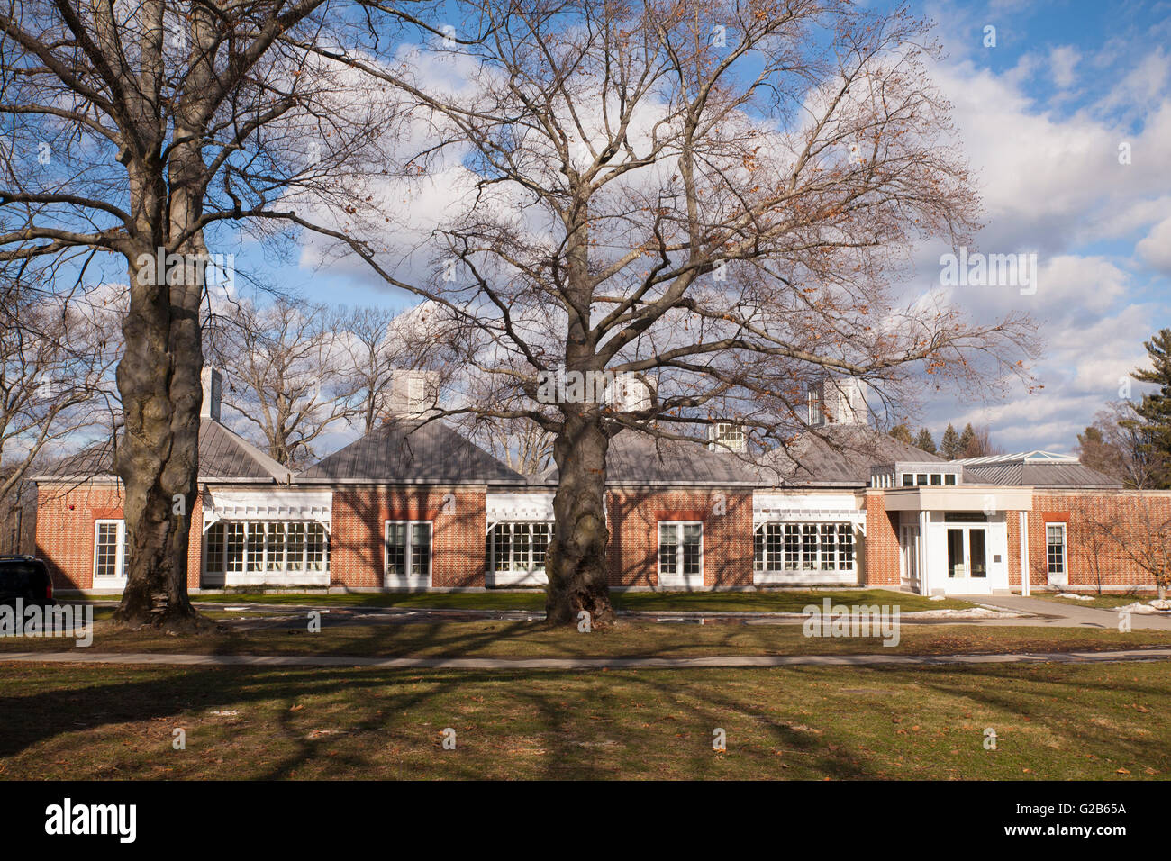 Art studios and a gallery are housed in the Dillon Art Center at Groton ...