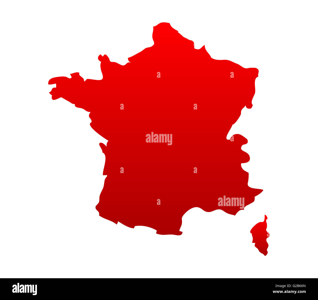 map of france Stock Photo - Alamy