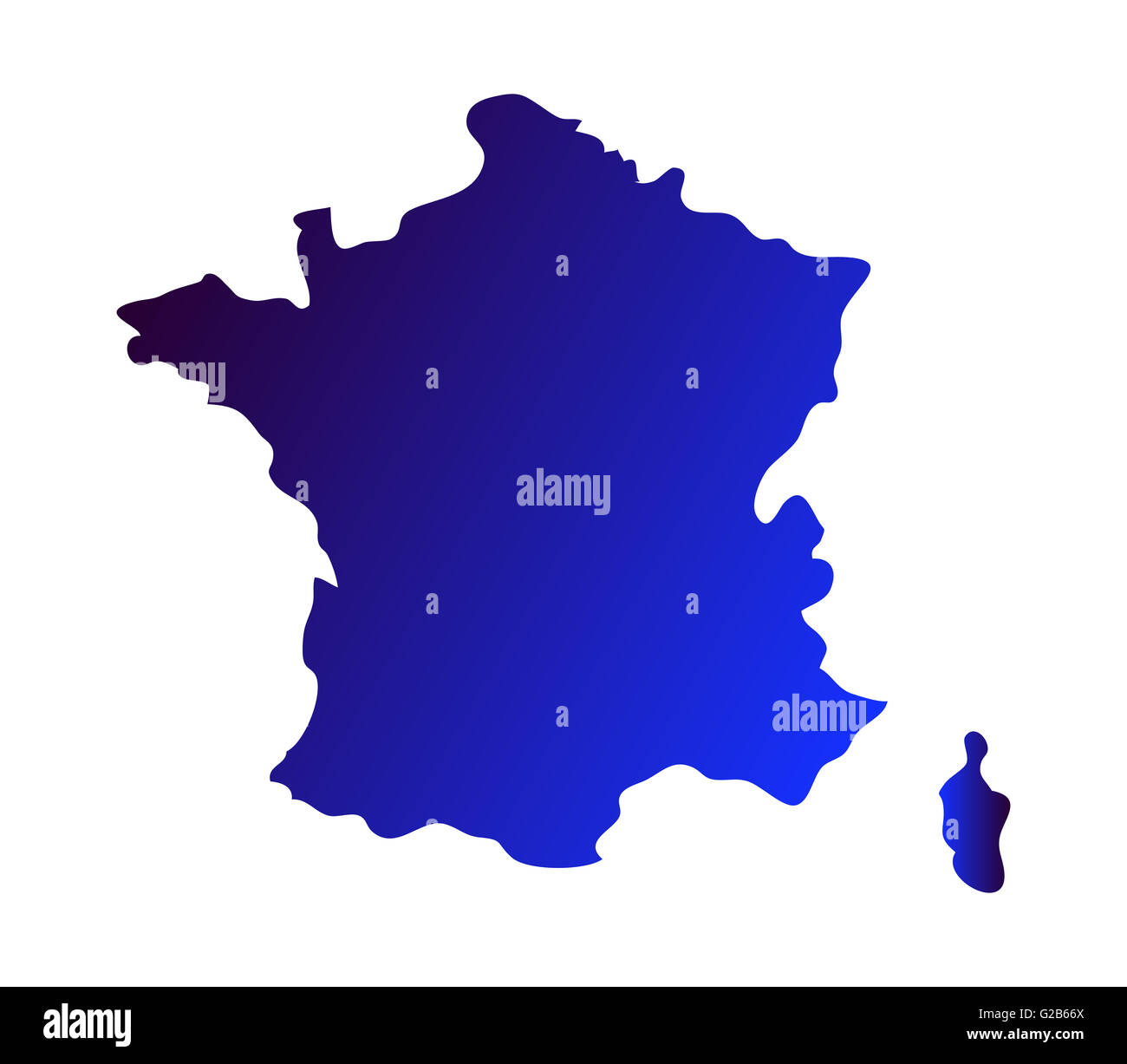 map of france Stock Photo - Alamy