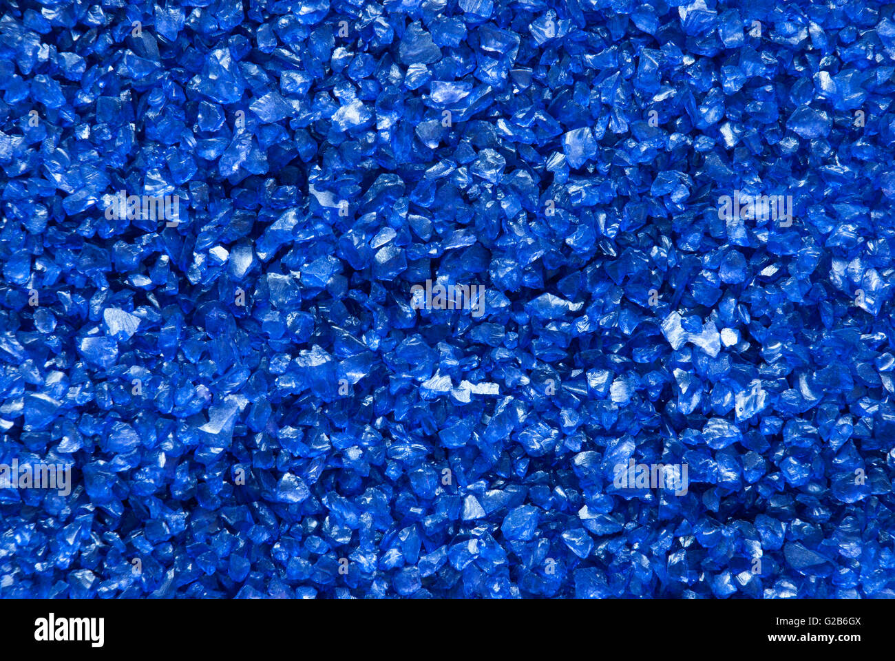 Texture With Blue Pebbles, Copy Space Stock Photo - Alamy