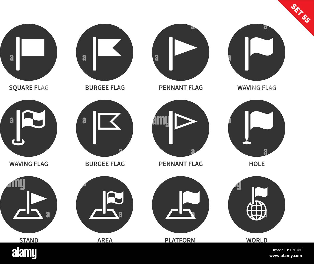 Pennant map hi-res stock photography and images - Alamy