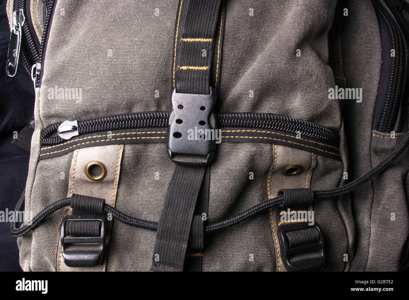 Backpack travel worn hi-res stock photography and images - Alamy