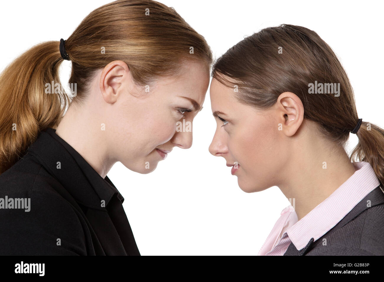 Heads together hi-res stock photography and images - Alamy