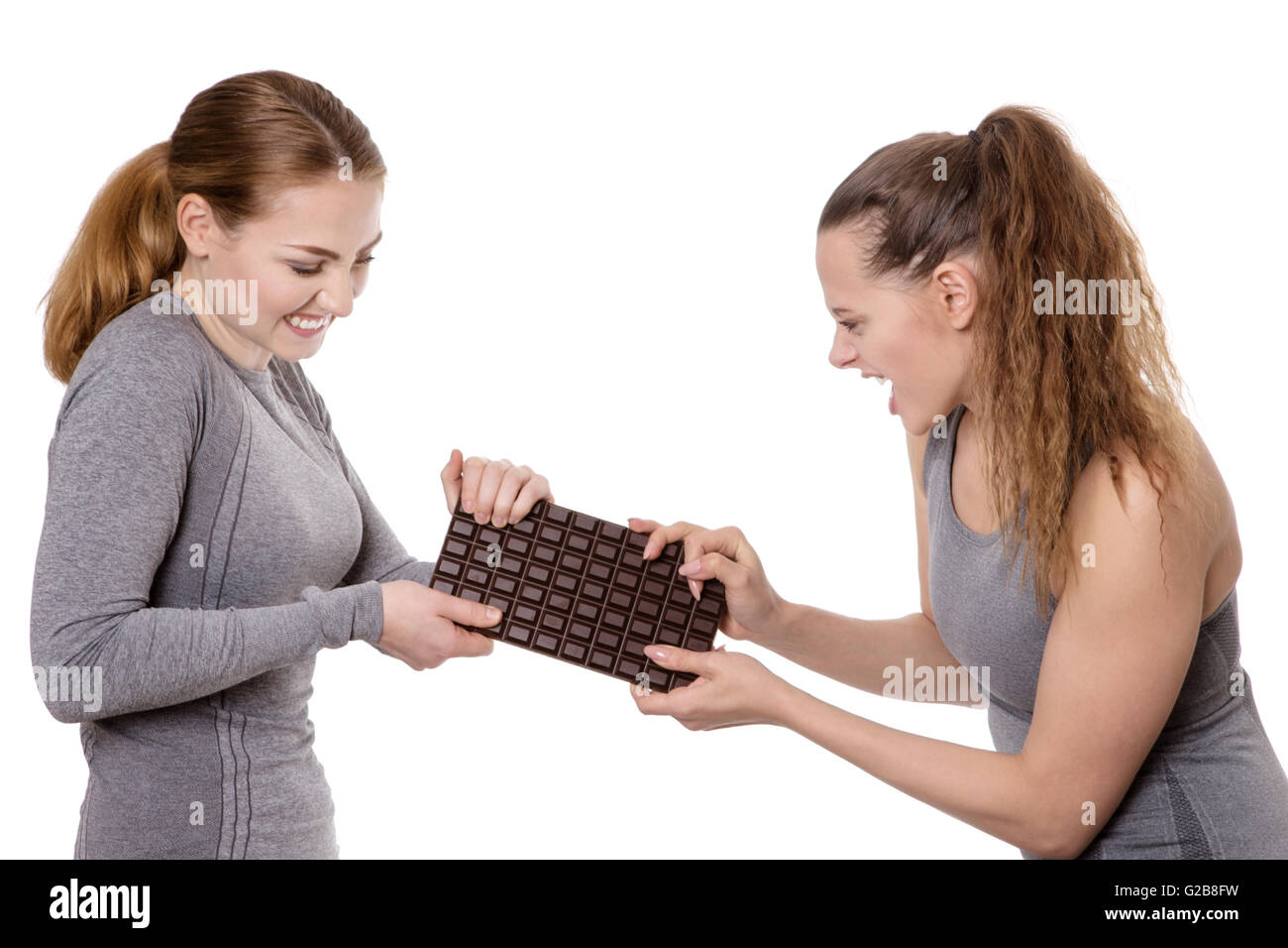 Women fight clothes hi-res stock photography and images - Alamy