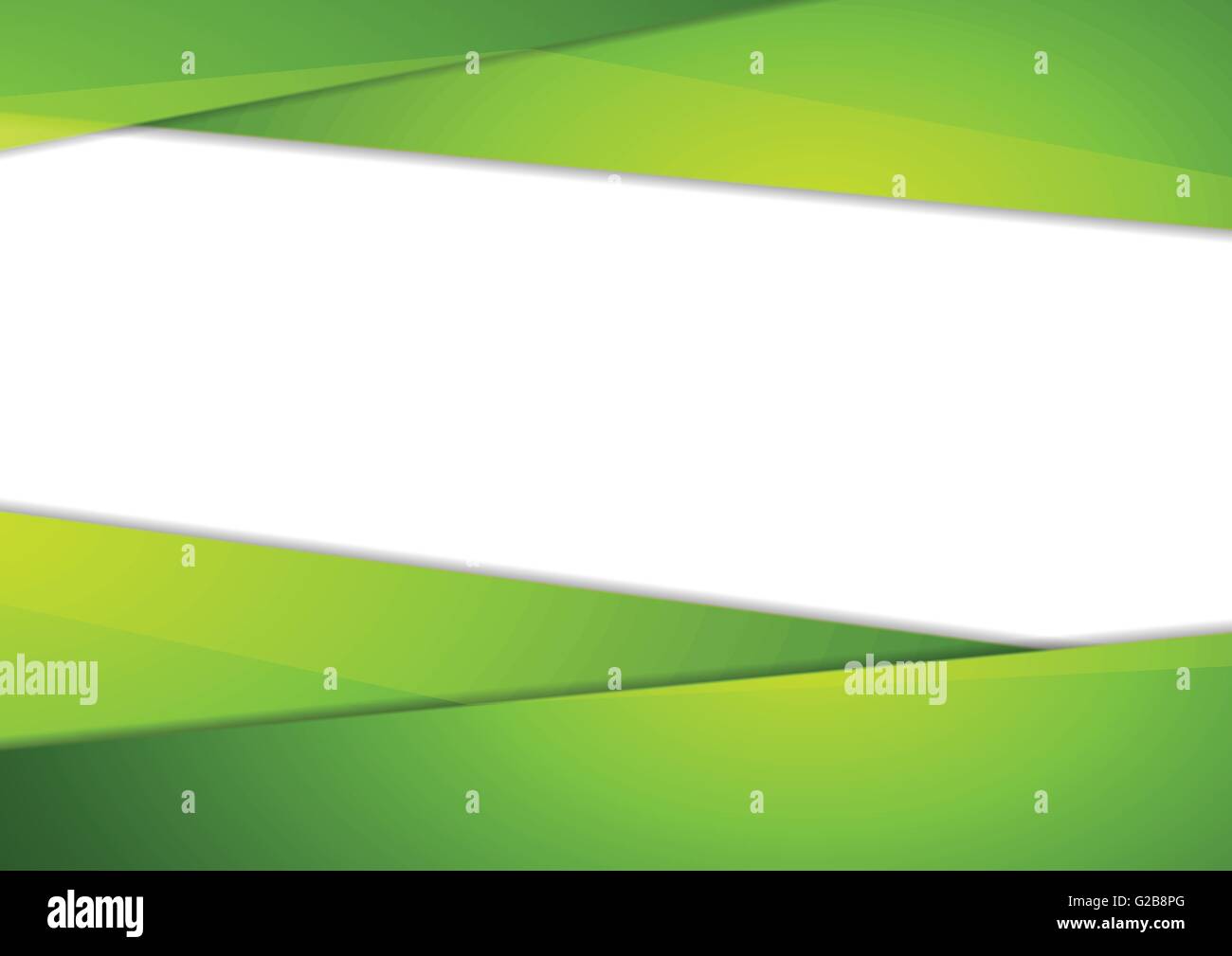 Tech corporate abstract green background. Vector corporate brochure ...