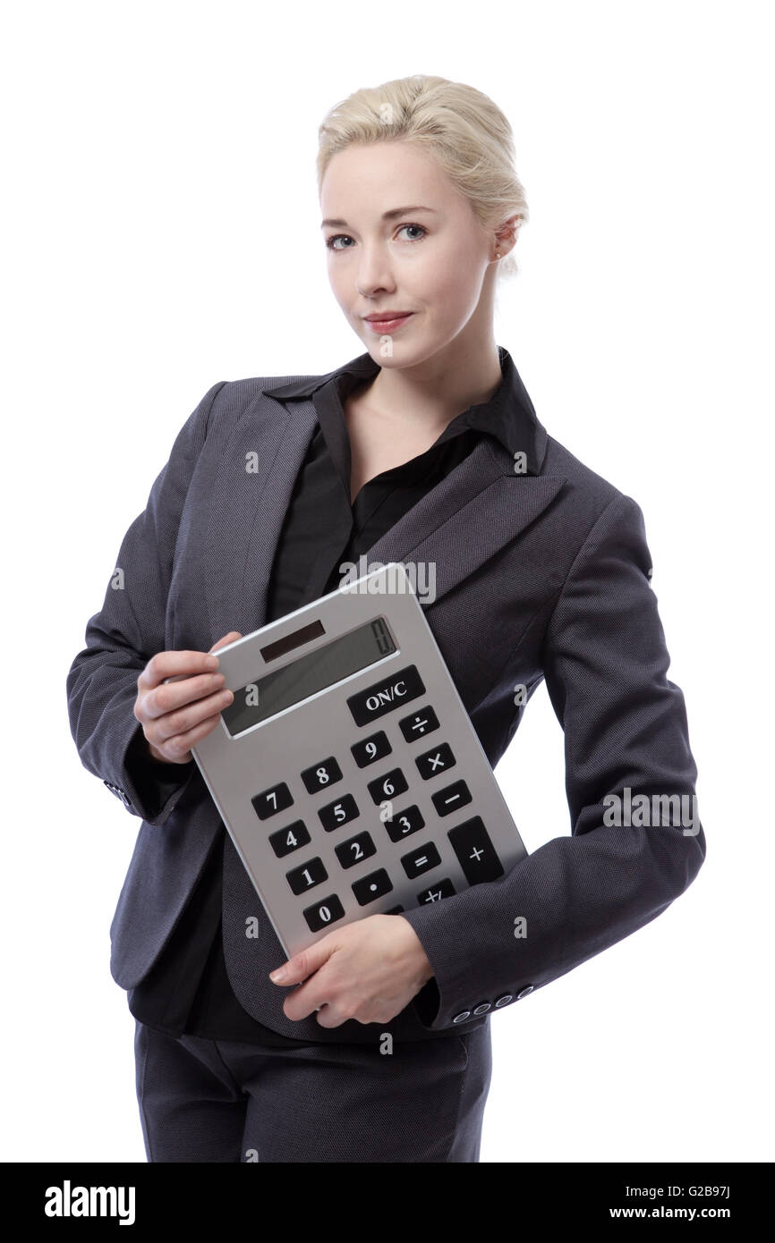 Professional accounting calculator isolated on hi-res stock photography ...