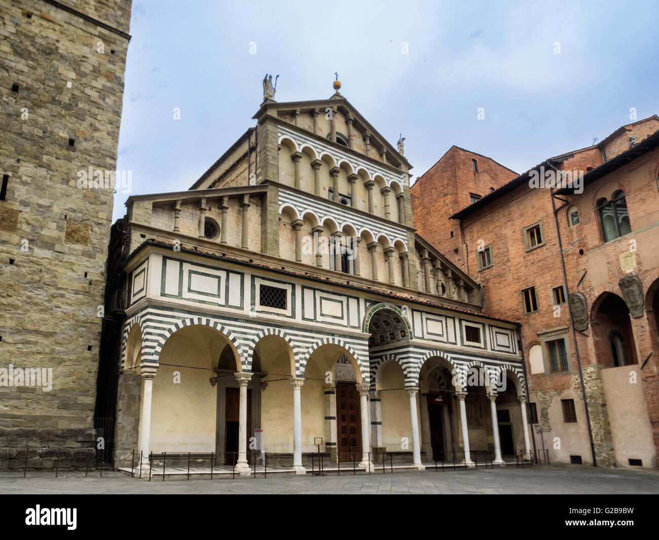 The duomo in Pistoia, Tuscany Italy Stock Photo - Alamy