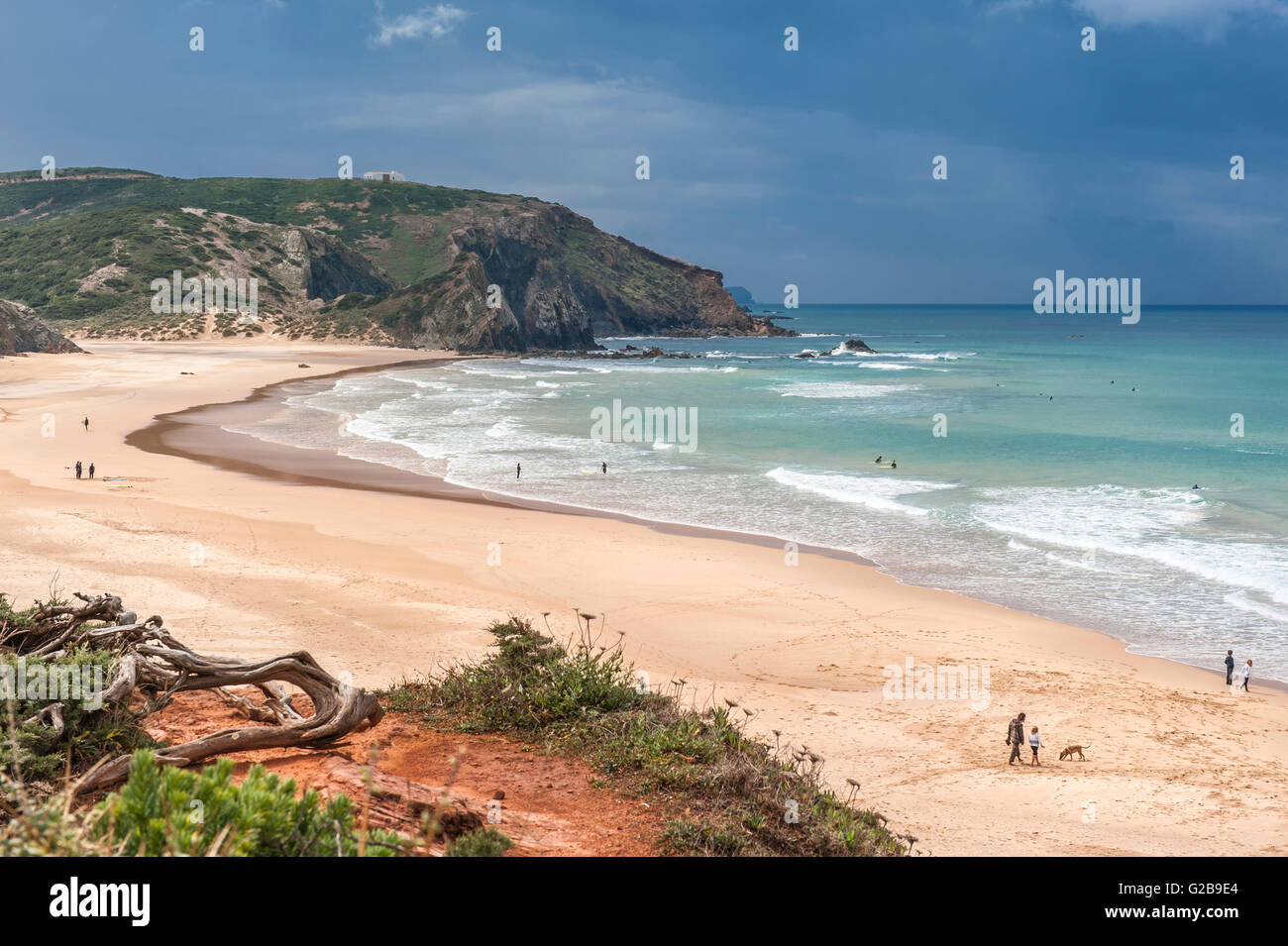 Praia do Amado, Costa Vicentina, Algarve, Portugal Stock Photo - Alamy
