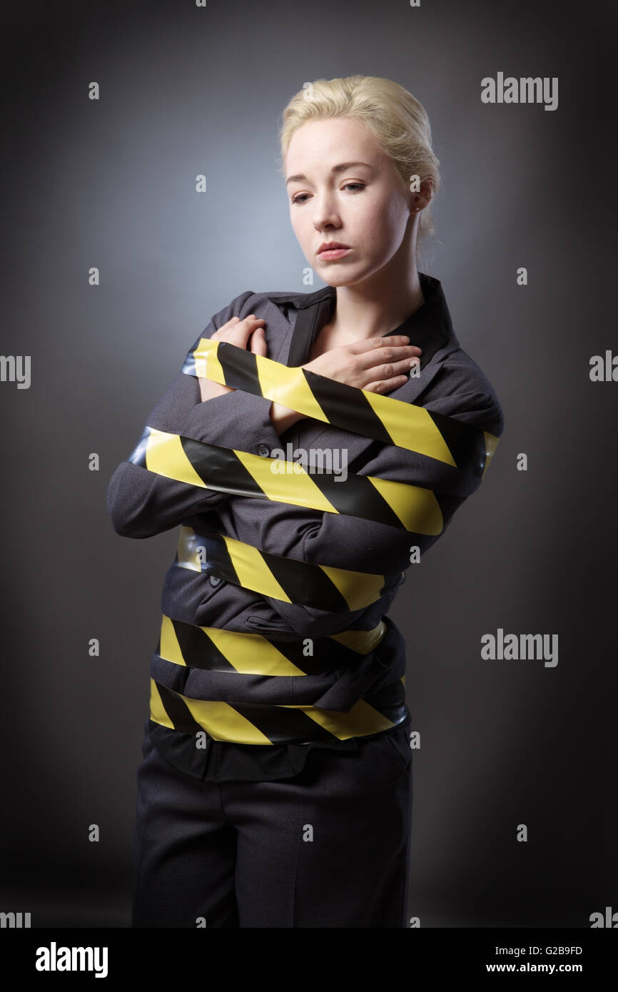 People wrapped up hi-res stock photography and images - Alamy