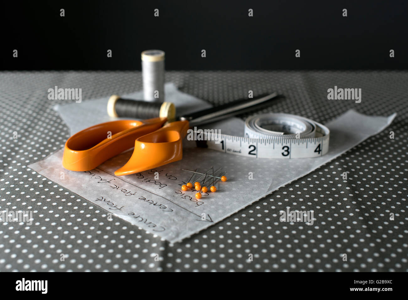 equipment for sewing Stock Photo - Alamy