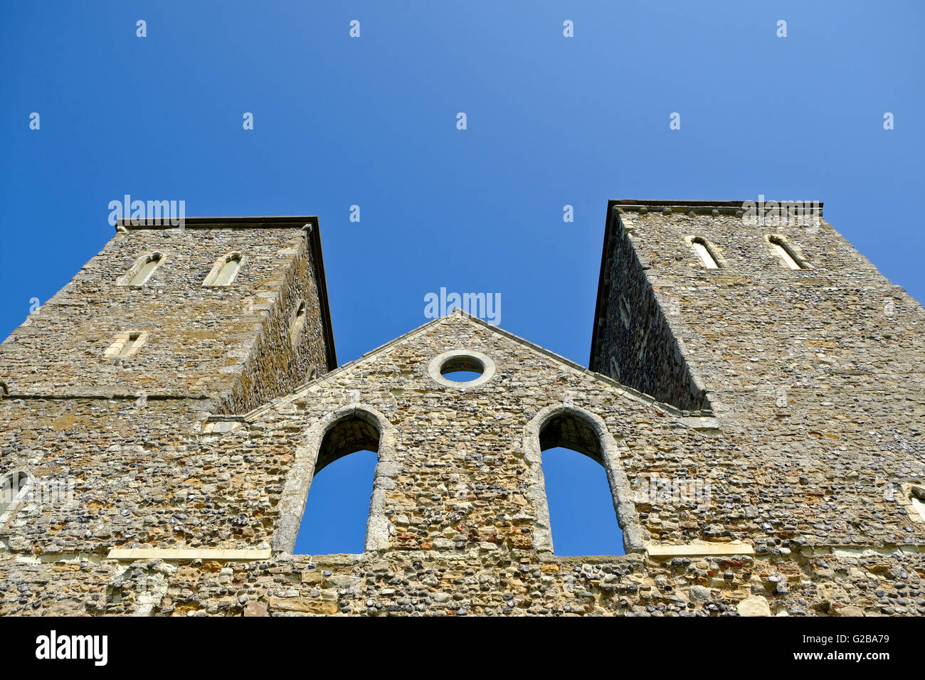 Reculver Church Towers High Resolution Stock Photography and Images - Alamy
