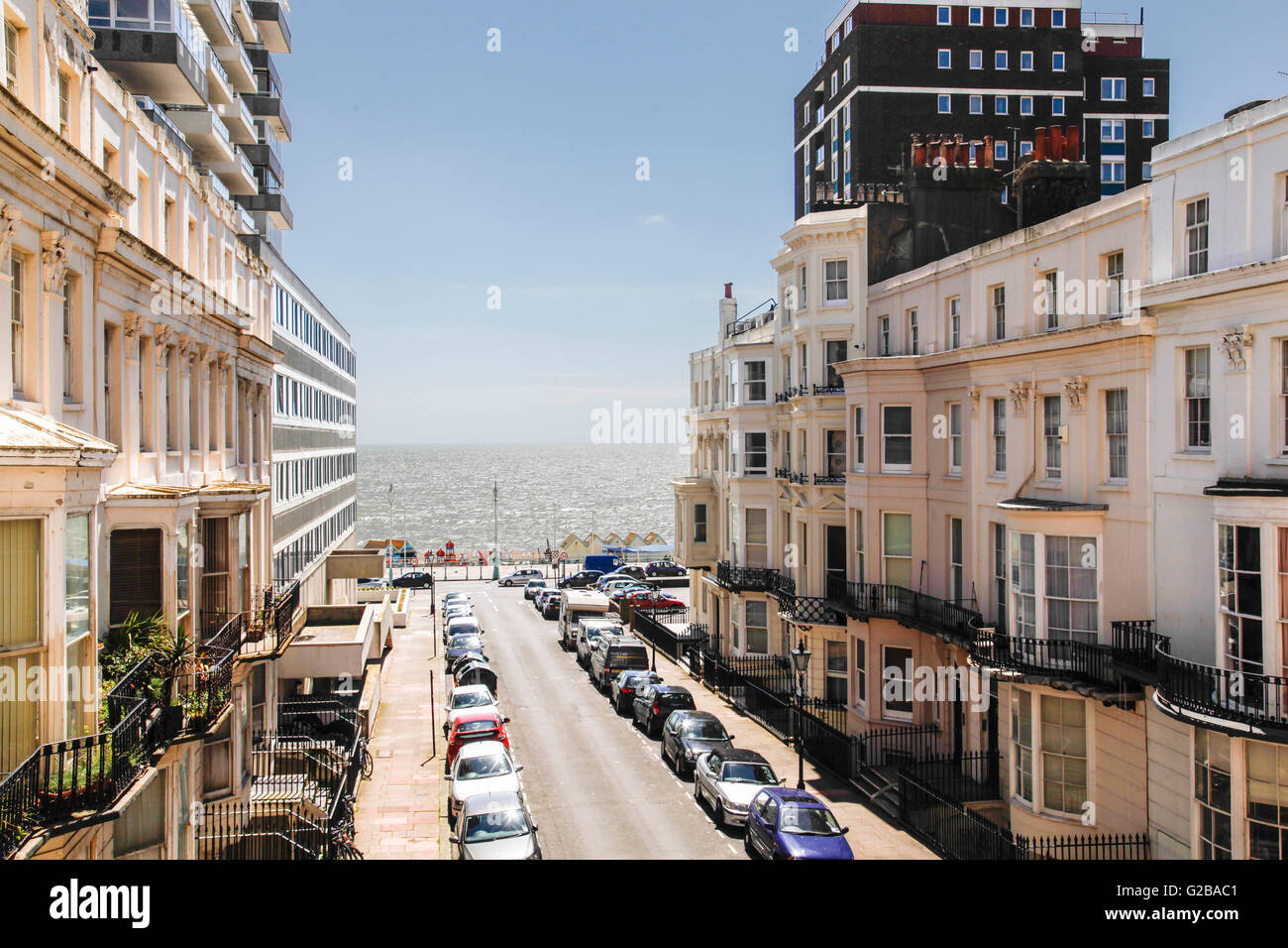 Brighton street view hi-res stock photography and images - Alamy