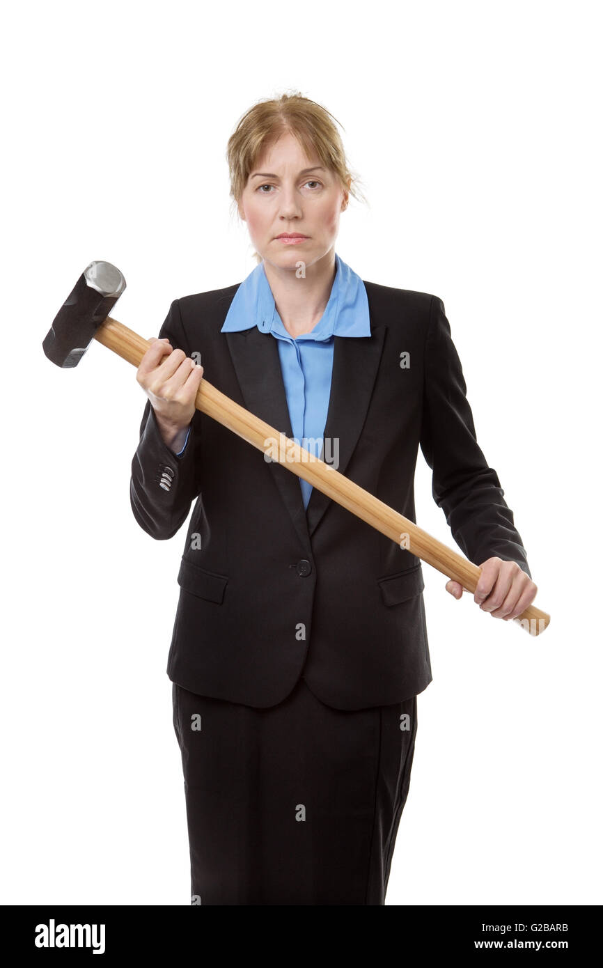 Female sledgehammer hi-res stock photography and images - Alamy