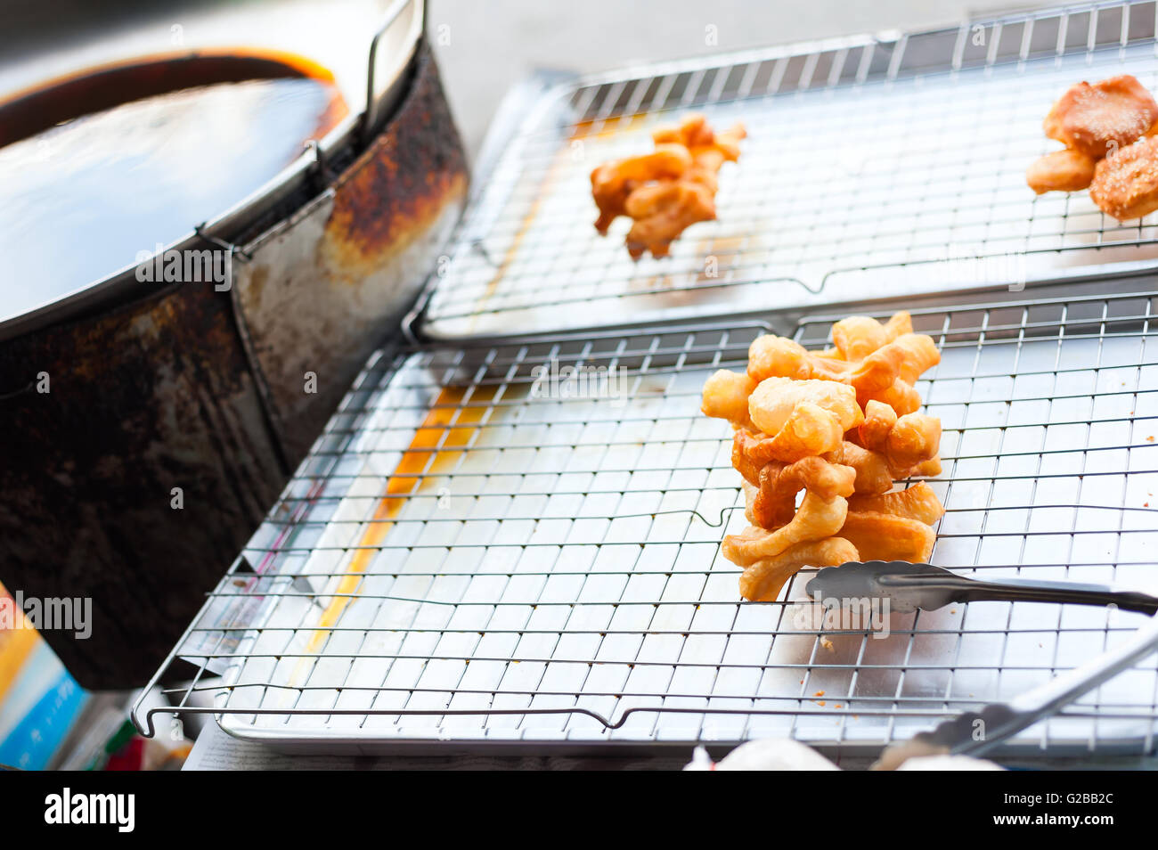 An Patongko chinese food with soft light Stock Photo - Alamy